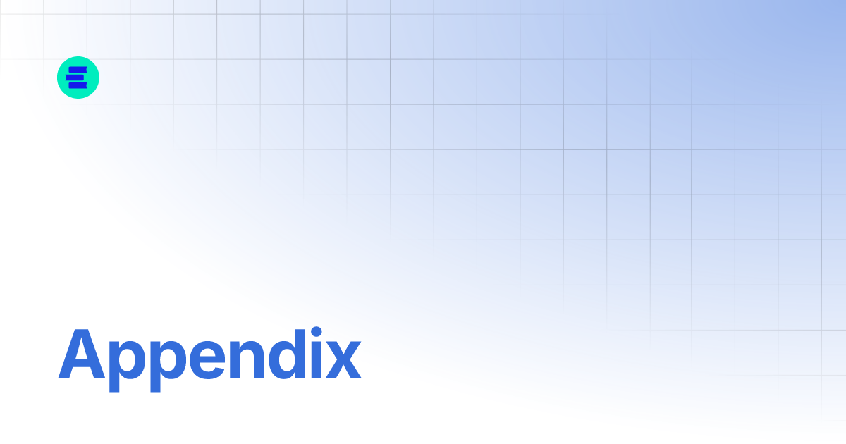 Appendix | devdocs.educhain.xyz